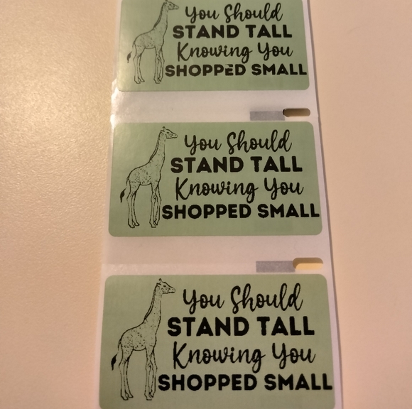 Hand Crafted | Office | 0 Shop Small Shipping Labels Thermal Packaging ...